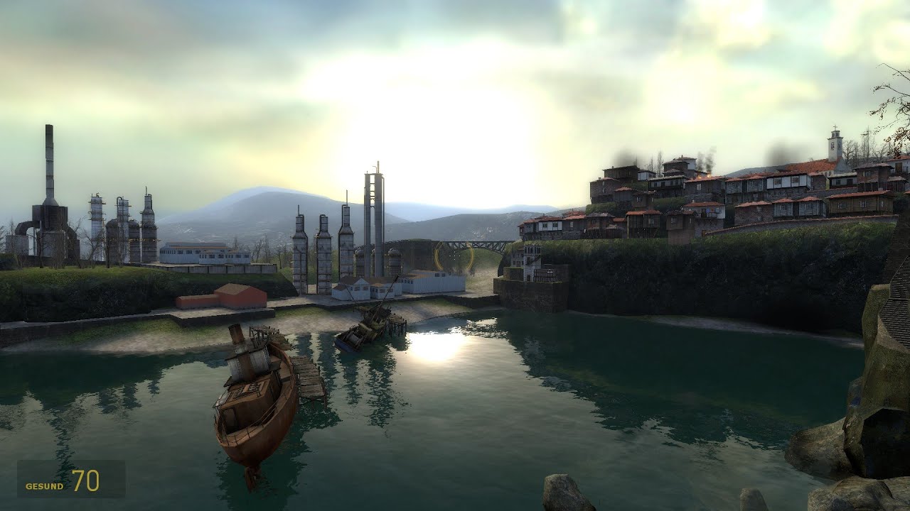 a Half-Life 2 Level but with HDR - YouTube
