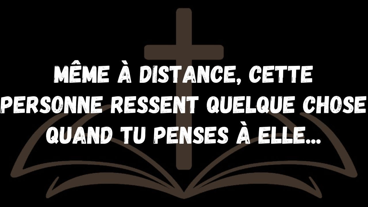 Même à distance, cette personne ressent quelque chose quand tu penses à ...