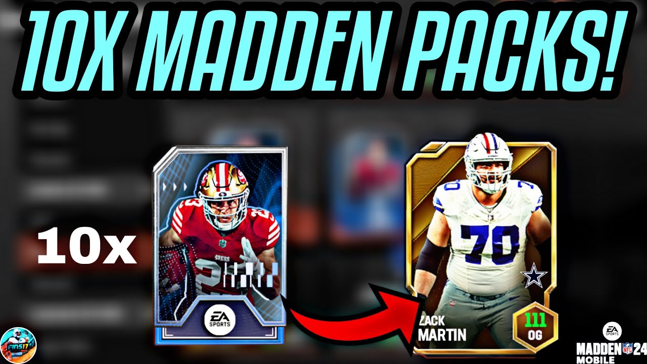 10X MADDEN PACK BUNDLE OPENING! ICONIC PULLS?! Madden Mobile 24 - YouTube