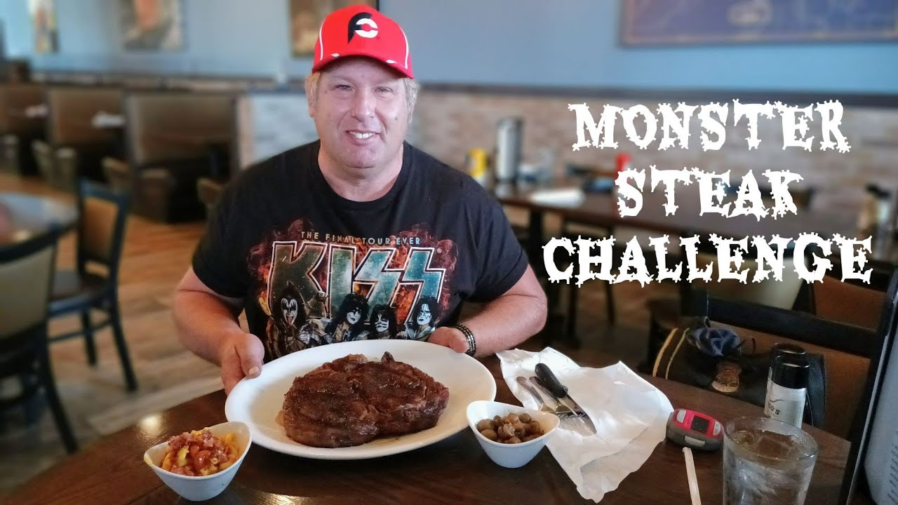 EXTRA LARGE STEAK CHALLENGE | DURANGO'S STEAKHOUSE TITUSVILLE, FLORIDA ...
