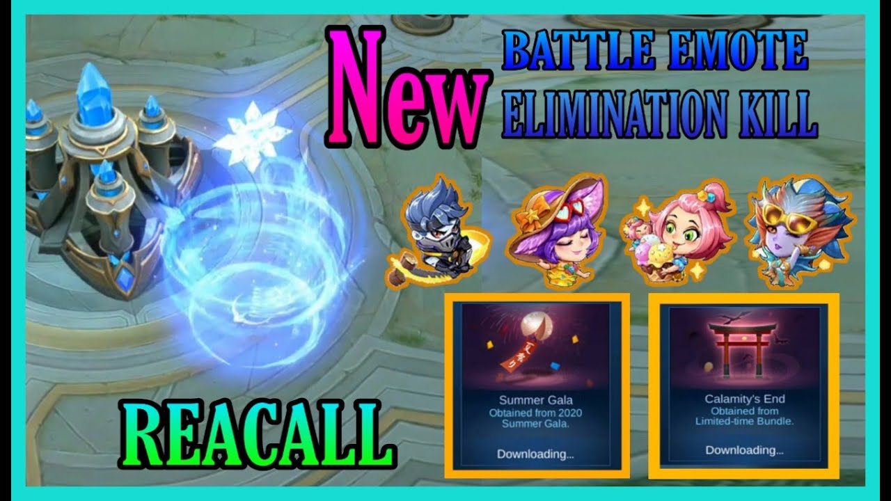 ML NEW RECALL SPAWN & ELIMINATION KILL • MOBILE LEGENDS - YouTube