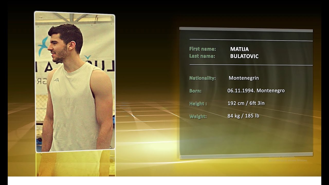 MATIJA BULATOVIC PROMO VIDEO 2020 - YouTube