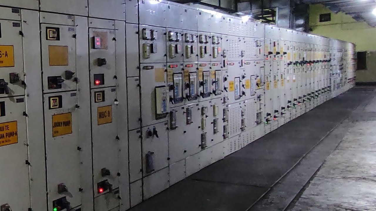 MCC Room (Motor control Center) || Power Plant || Thermal Engineering ...