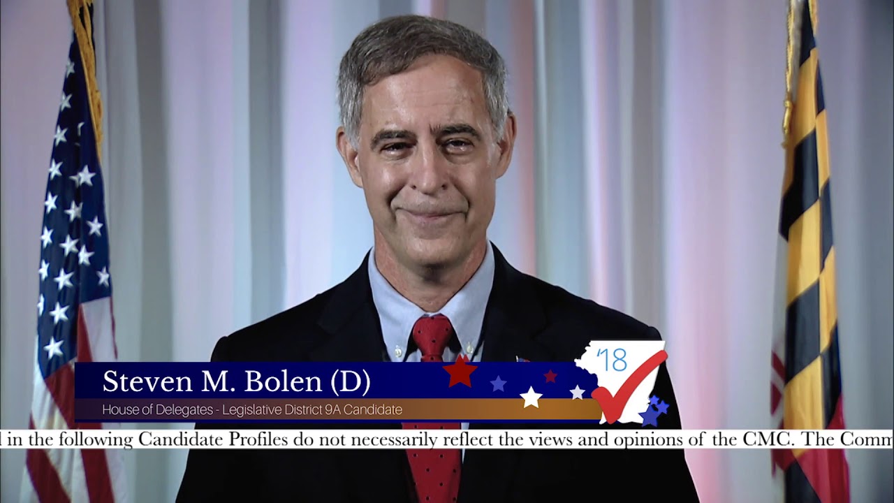 Steven Bolen, Nominee (D), for MD Delegate District 9A - YouTube