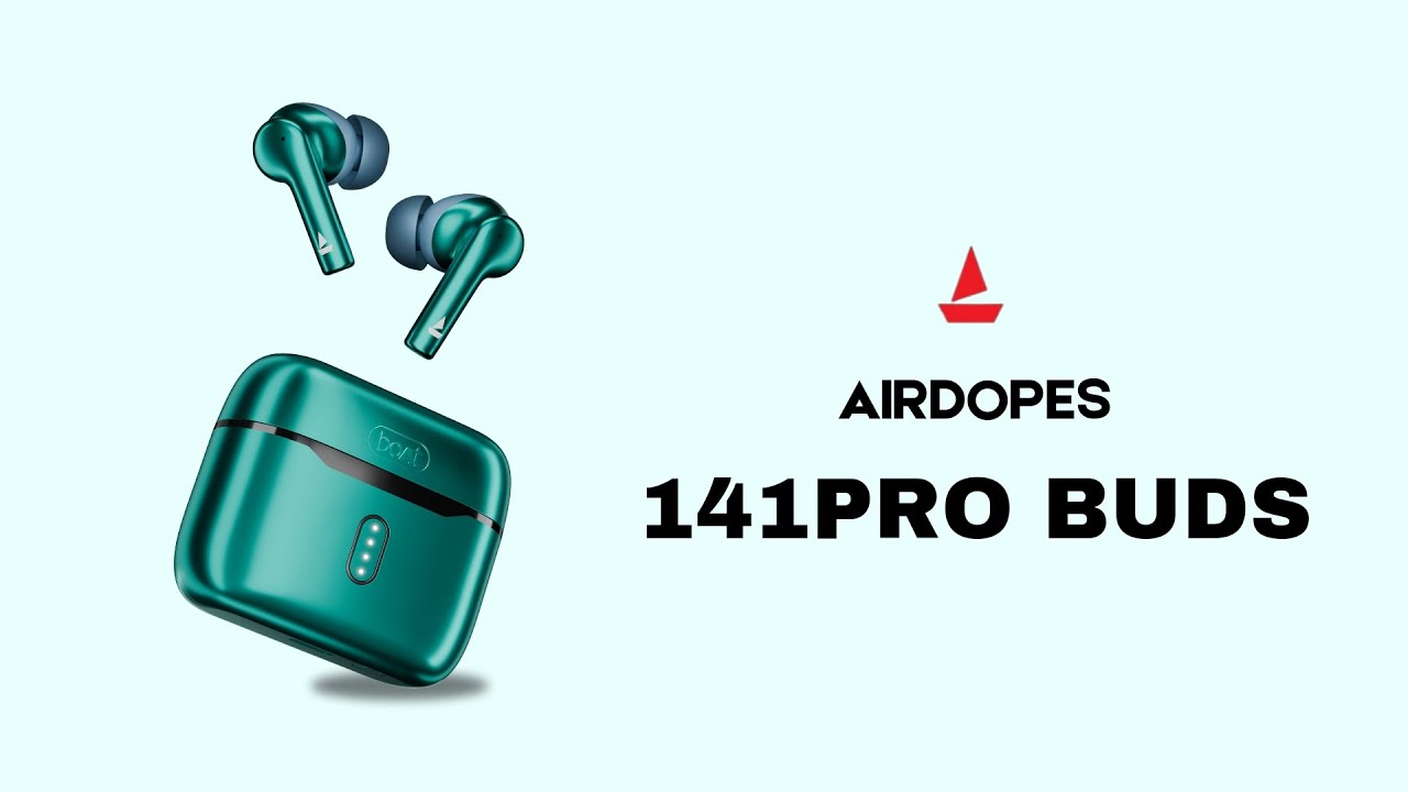 Boat Airdopes 141 Pro Buds⚡| ENx Technology | 60h Battery ...