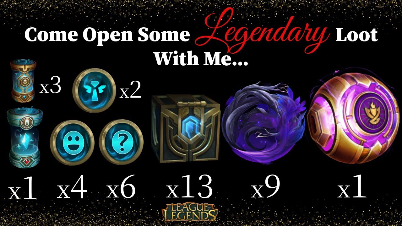 “Legendary Rewards UNLOCKED!! | League of Legends Loot Opening” # ...