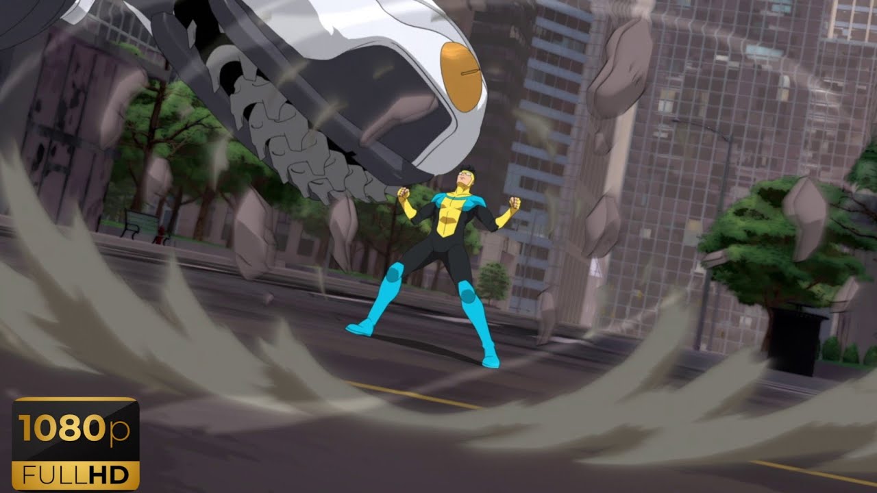 Invincible activates Rampage Mode seeing Atom Eve in trouble - YouTube
