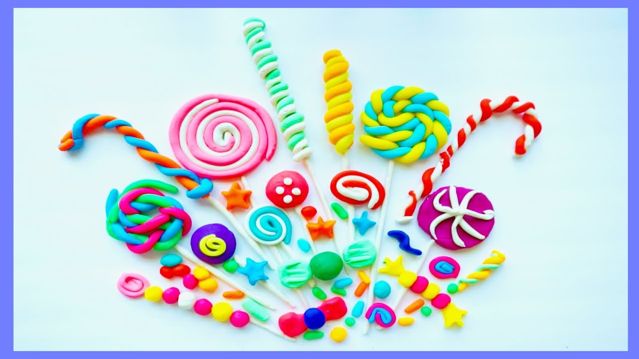 How to make play doh candy | Satisfying VIDEO | playdoh ASMR - YouTube