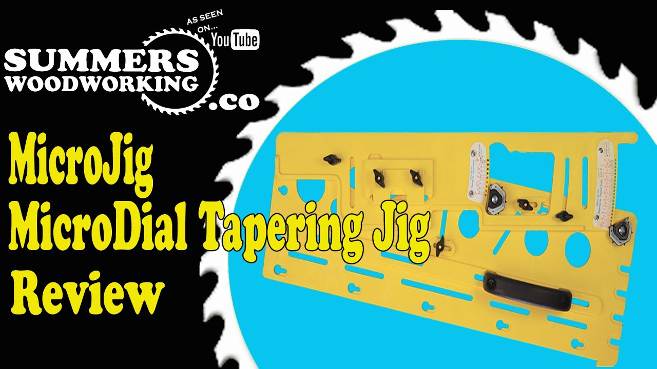 MicroJig Microdial Tapering Jig Review - YouTube