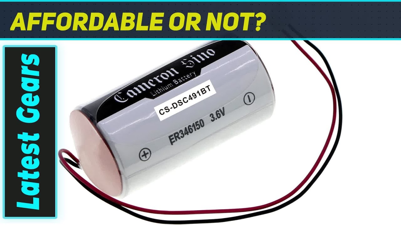 Best XSPLENDOR 14500mAh Battery for DSC WT4911 Sirens - YouTube