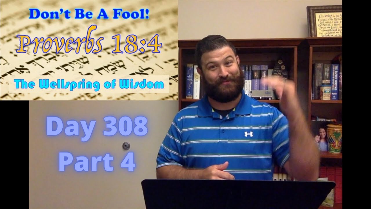 Day 308 The Wellspring of Wisdom Part 4 - YouTube