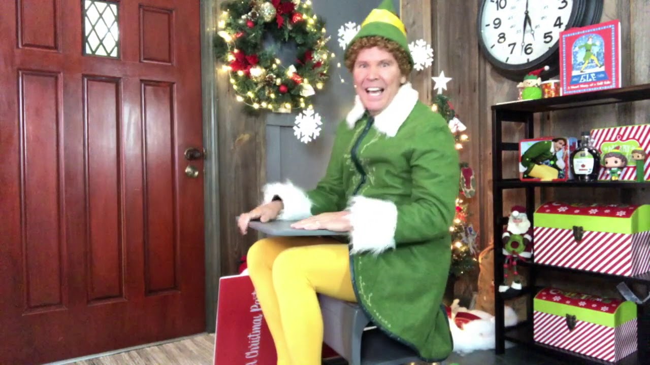 Gigeo® Buddy The Elf (impersonator) Personalized Invitations - YouTube