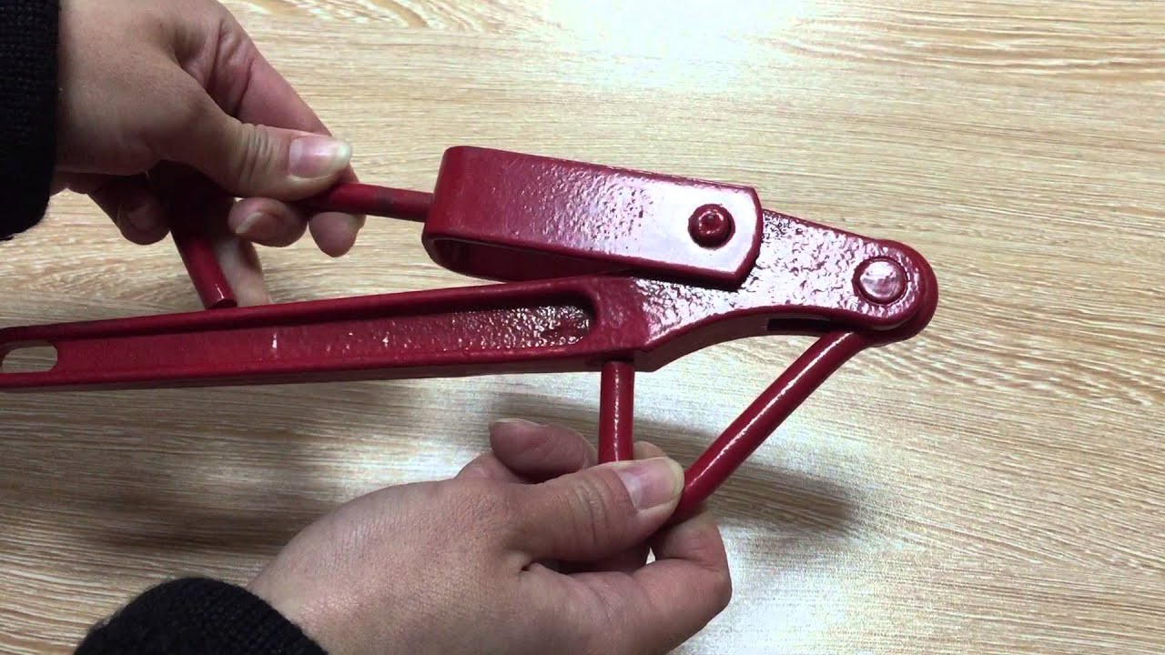 Red Painted Mini Load Binder 0.23T-0.34T - YouTube