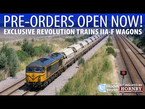 Vorbestellungen für Revolution Trains IIA-F Güterwagen für Spur OO ab sofort möglich
