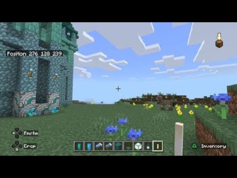 Minecraft Teal Castle Build - YouTube