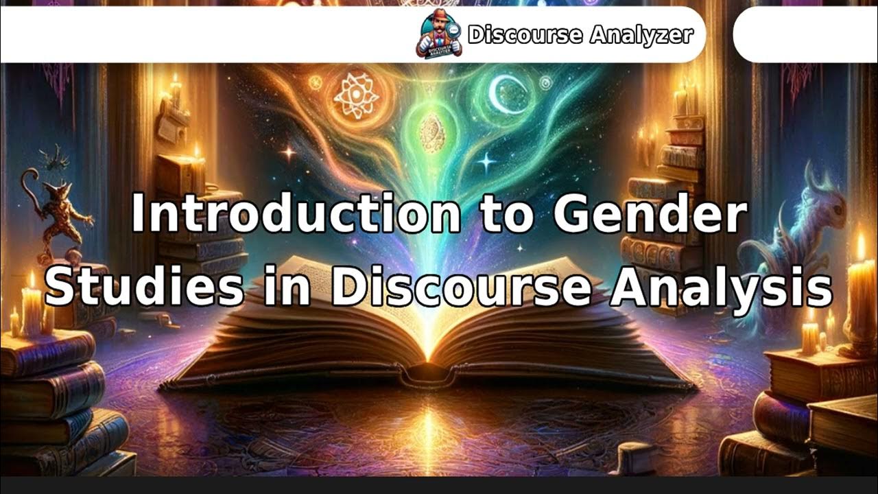 Introduction to Gender Studies in Discourse Analysis. - YouTube