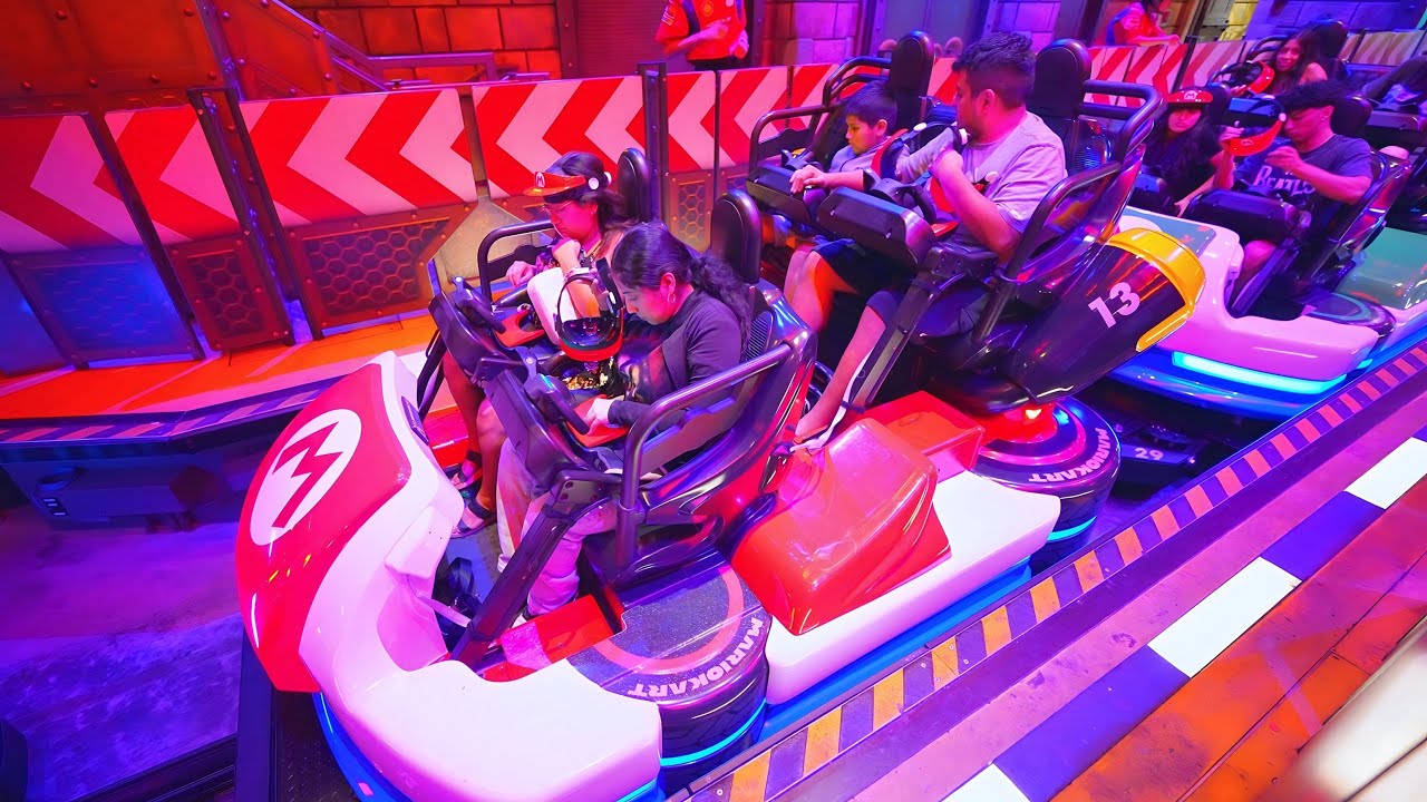 Mario Kart: Bowser’s Challenge Full Ride 4K POV (Universal Studios ...
