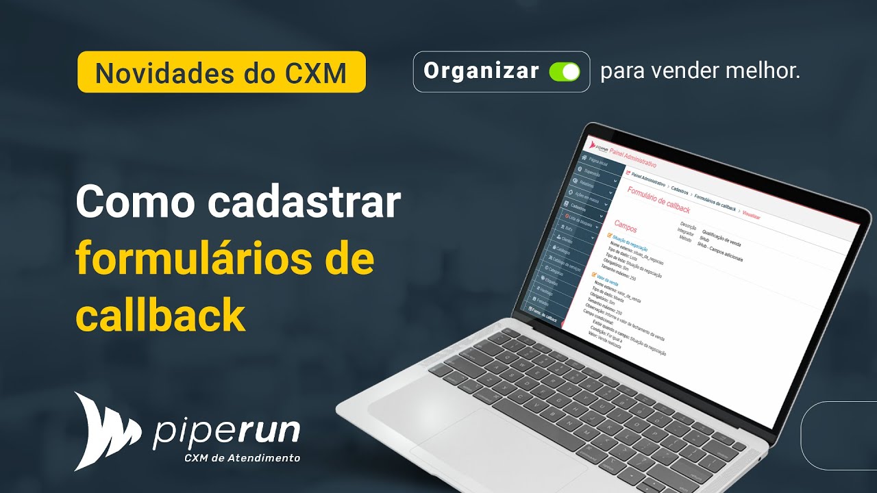 CXM de Atendimento | Como cadastrar formulário de Callback - YouTube