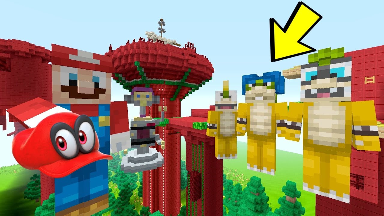 Minecraft Switch - Super Mario Series - KOOPALINGS IN ODYSSEY?! [THEY ...