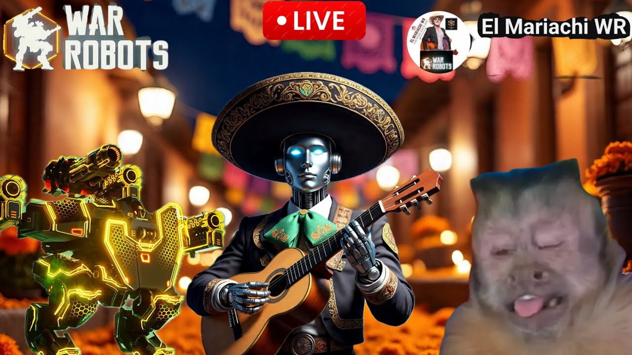 Mañanero con El Mariachi War Robots 2🤠 - YouTube