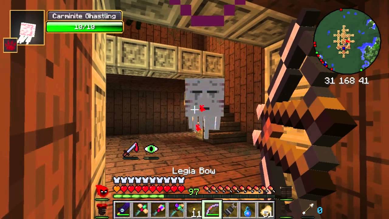 Minecraft Hexxit: Episode 27 Finally Beating Urghast - YouTube