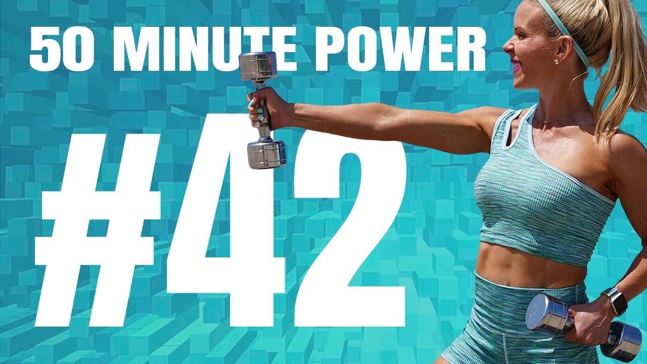 50 MINUTE POWER STRENGTH (#42) | Weights | High Impact Cardio - YouTube