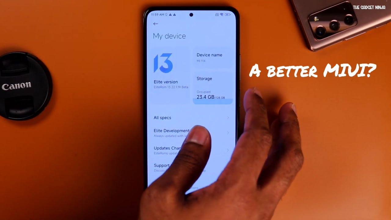 Installed a better MIUI on my Mi 11X| Poco F3| Redmi K40- Elite ROM ...