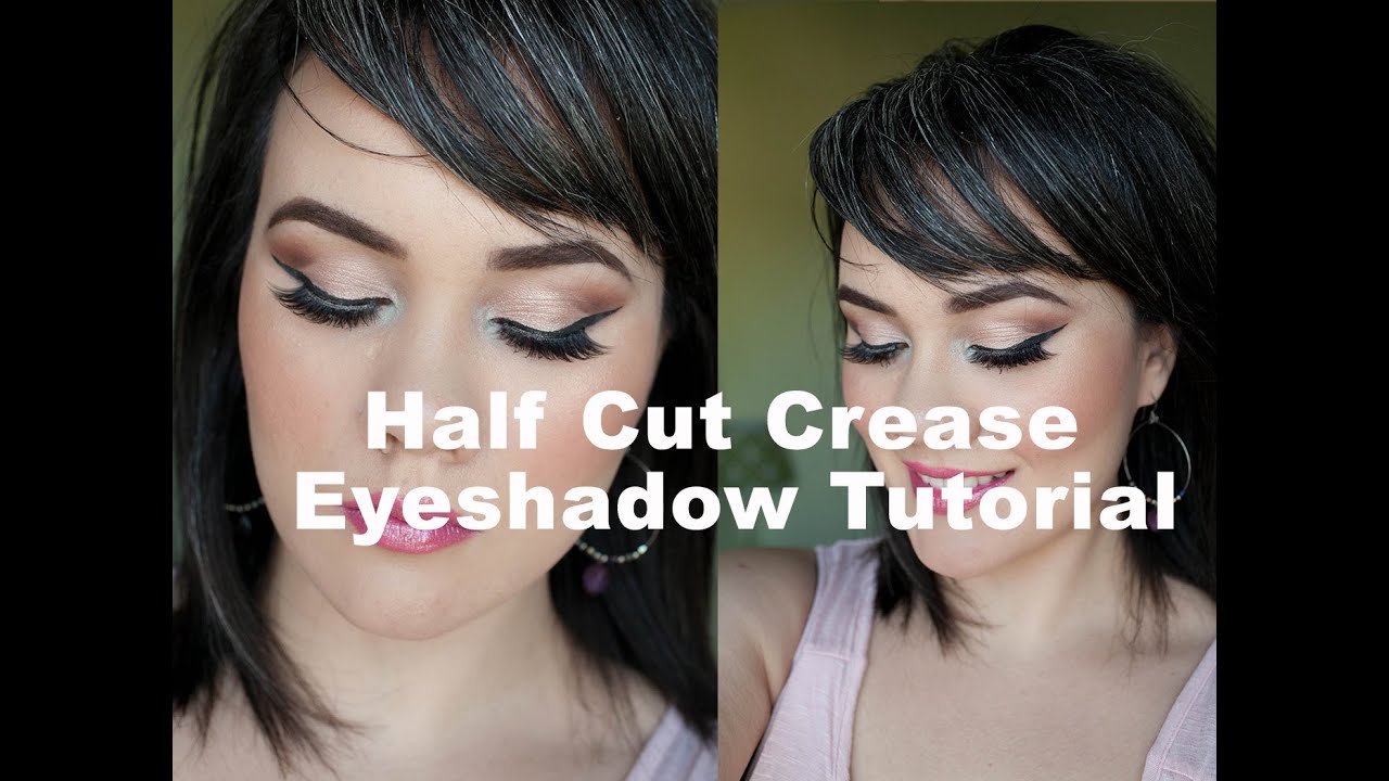 Half Cut Crease Eye shadow Tutorial - YouTube
