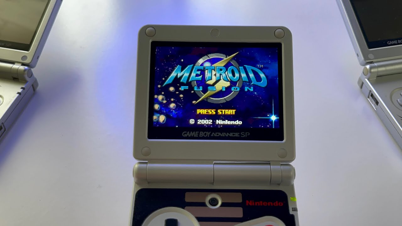 Metroid Fusion | Gameboy Advance SP (IPS display) gameplay - YouTube