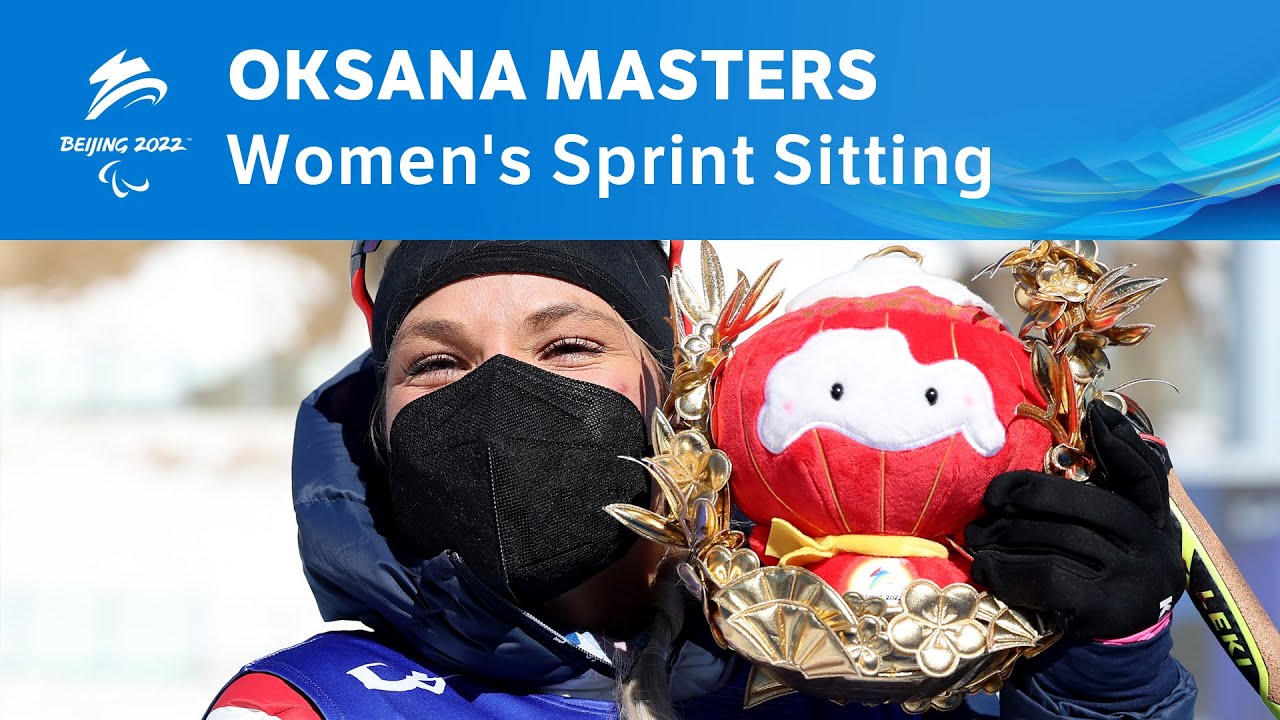🇺🇸🥇Oksana Masters wins United States' first gold in Women's Sprint ...