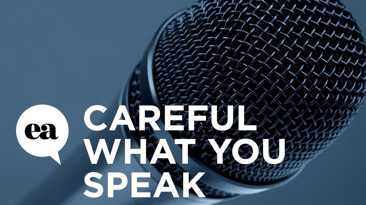 Careful What You Speak | Joyce Meyer - YouTube