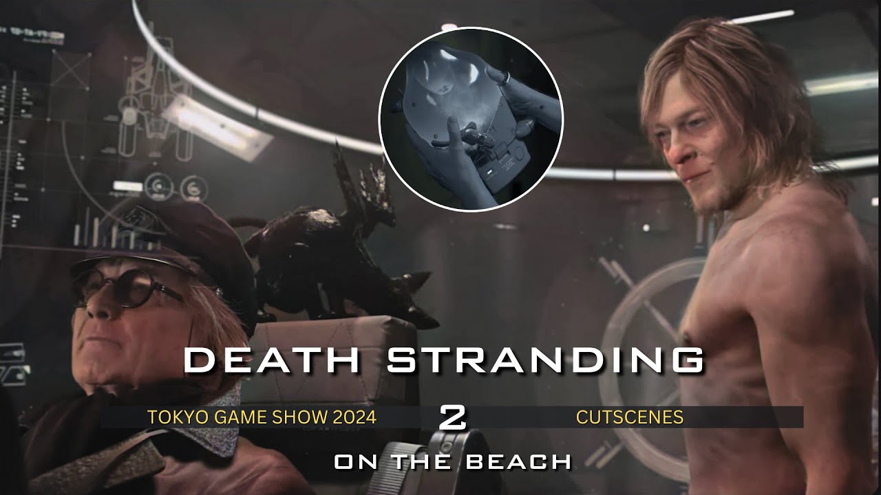 Death stranding 2 on the beach - new scenes and features | TGS English ...