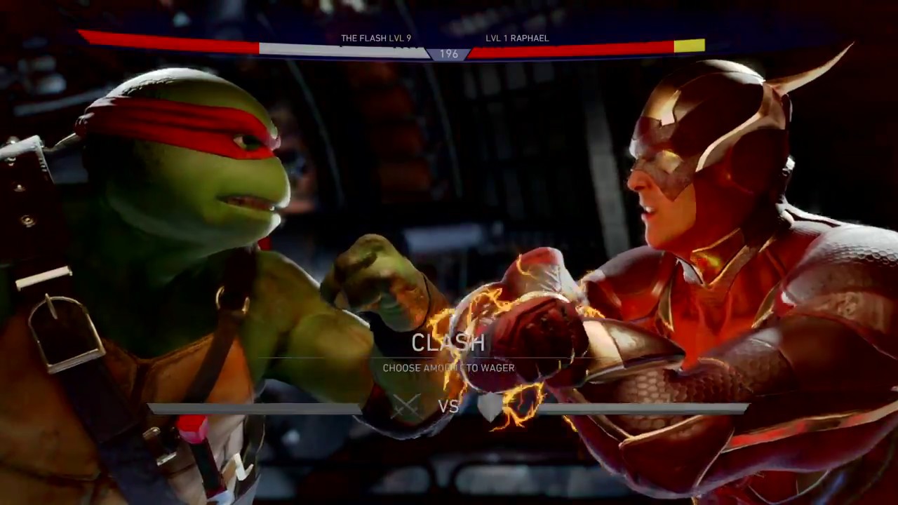 Injustice 2 - The Flash VS Raphael - YouTube
