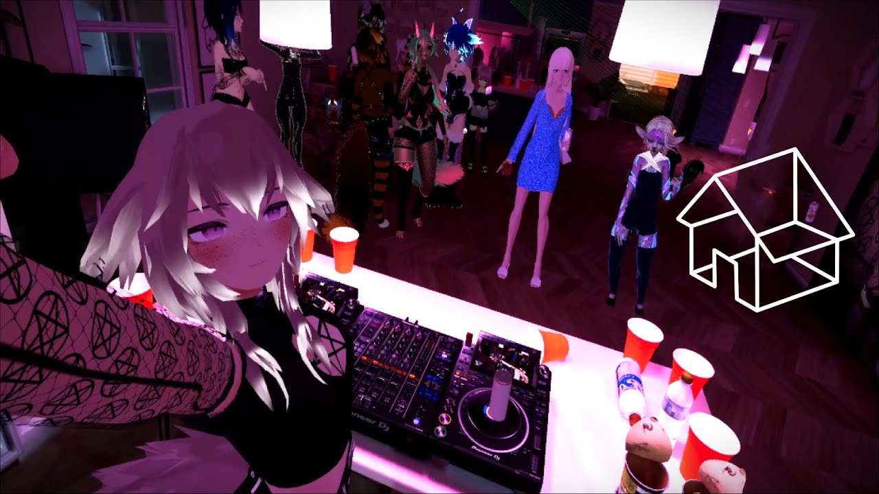 DnB + Multigenre DJ Set at a Virtual Reality House Party - YouTube