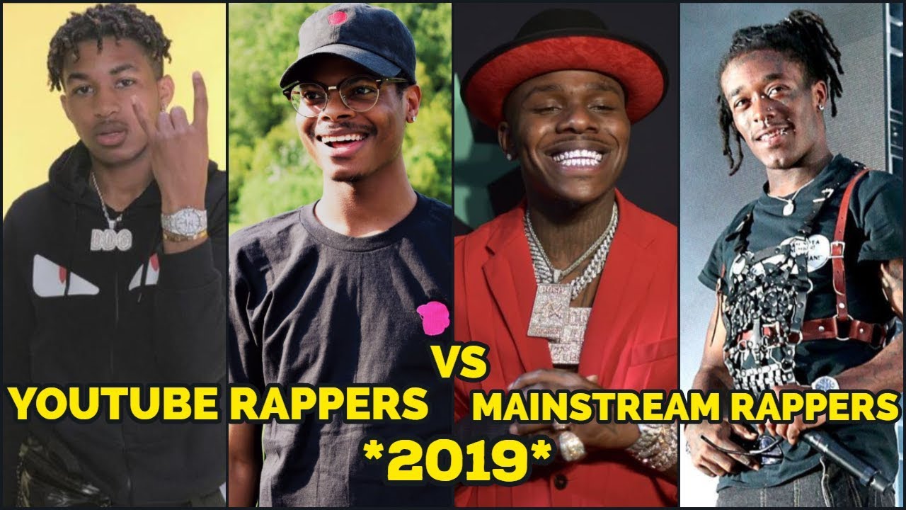 YOUTUBE RAPPERS VS MAINSTREAM RAPPERS 2019 🔥 - YouTube