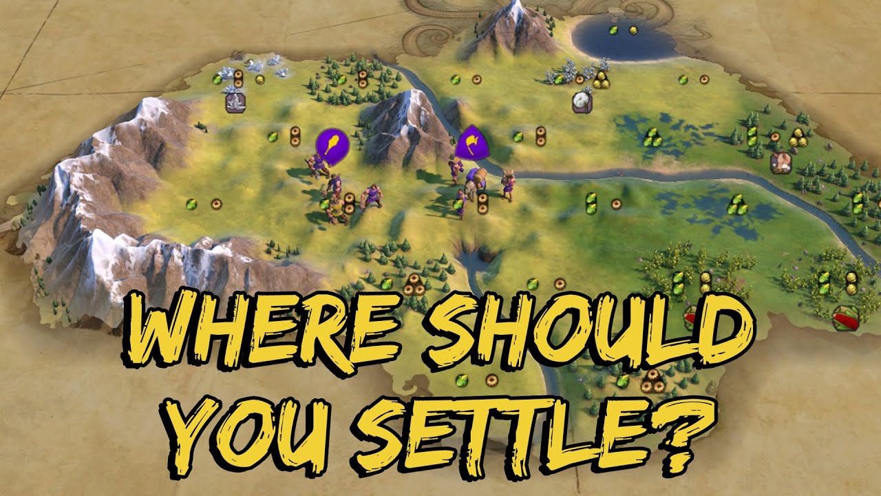 What are the best starting locations? - Civilization 6 Tutorial - YouTube