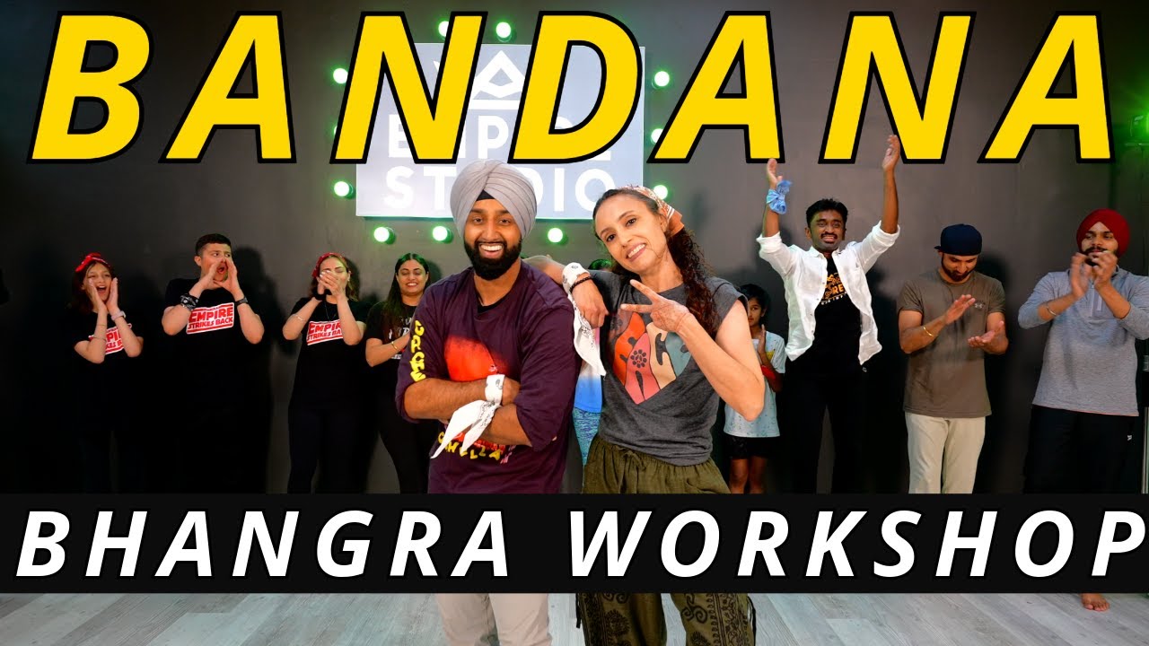 BANDANA BHANGRA WORKSHOP | SHUBH | BHANGRA EMPIRE - YouTube