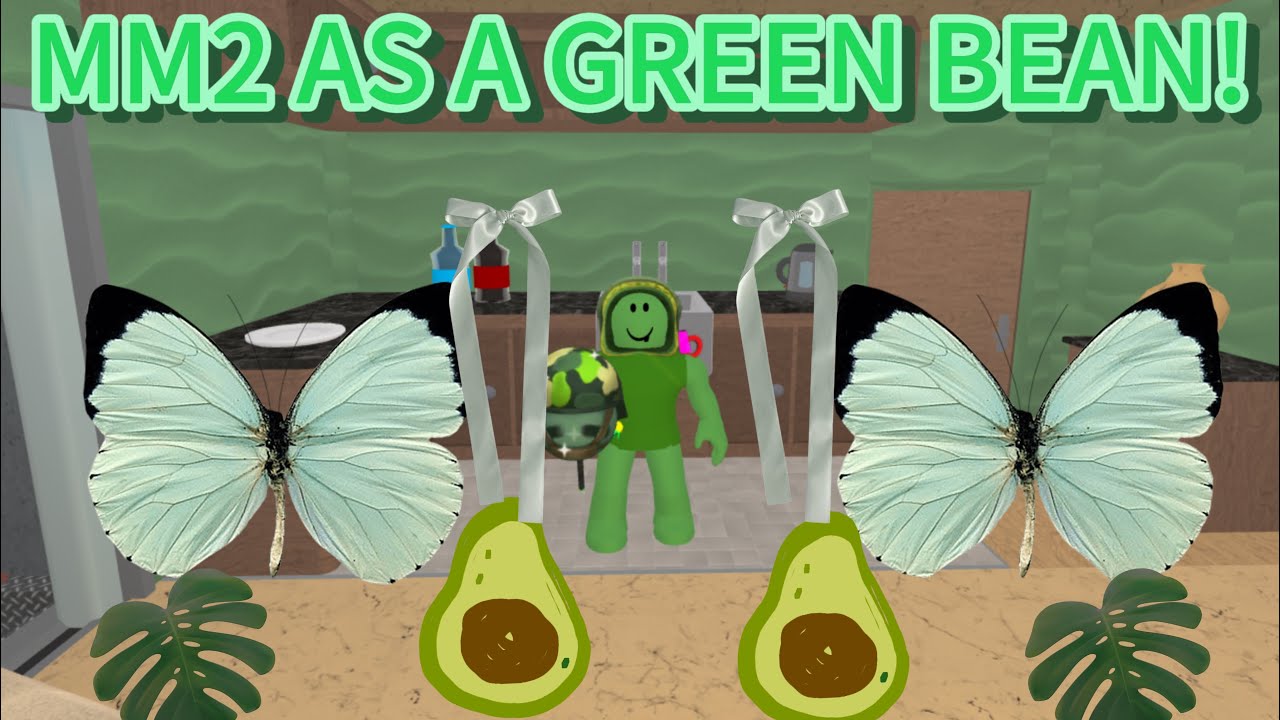 PLAYING MM2 AS A GREEN BEAN TO SUPPORT JANDEL! - YouTube