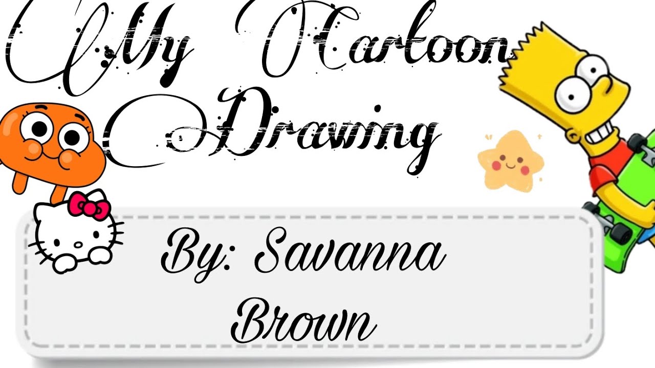 My Cartoon Drawing:) - YouTube