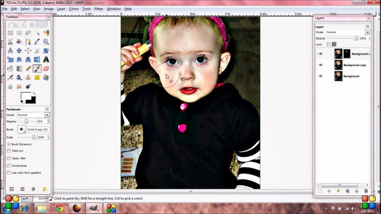 HDR Effect in Gimp - YouTube