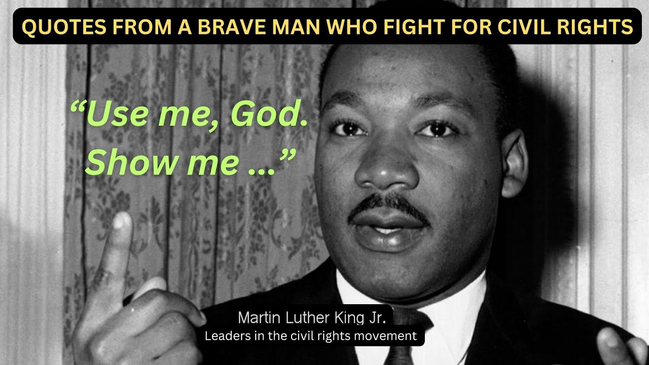 MARTIN LUTHER KING JR Quotes - Brave words to show the fighting spirit ...