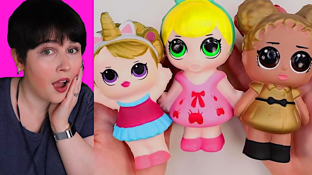 Reacting to Moriah Elizabeth's Human Squishy Makeovers - YouTube
