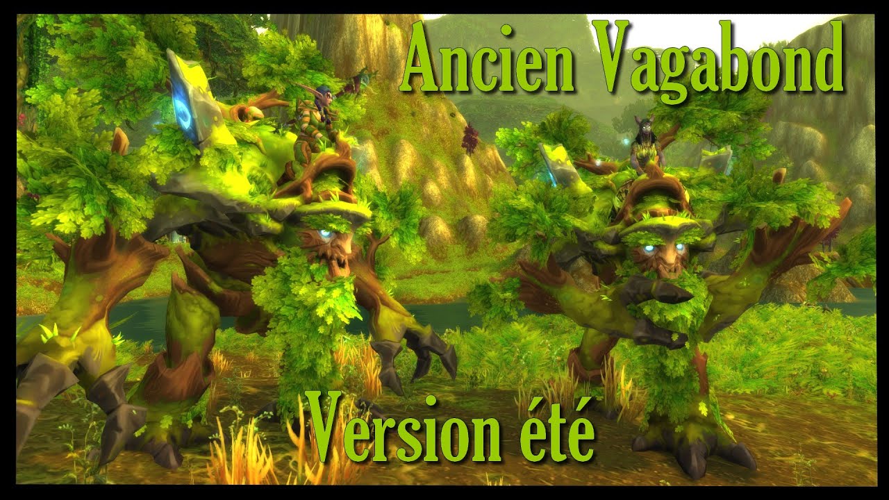Ancien vagabond * Version été * - Elite monture wow (Wandering Ancient ...