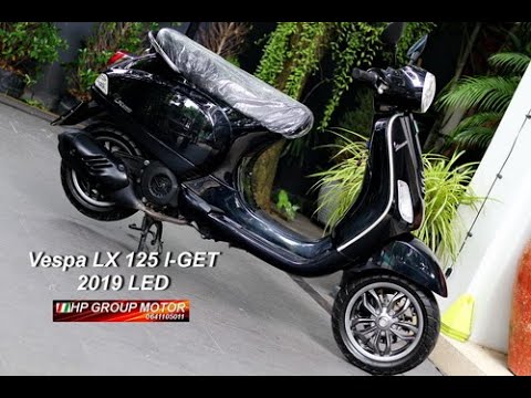 🌟มาใหม่ Vespa LX125 i-get LED 2019 - YouTube