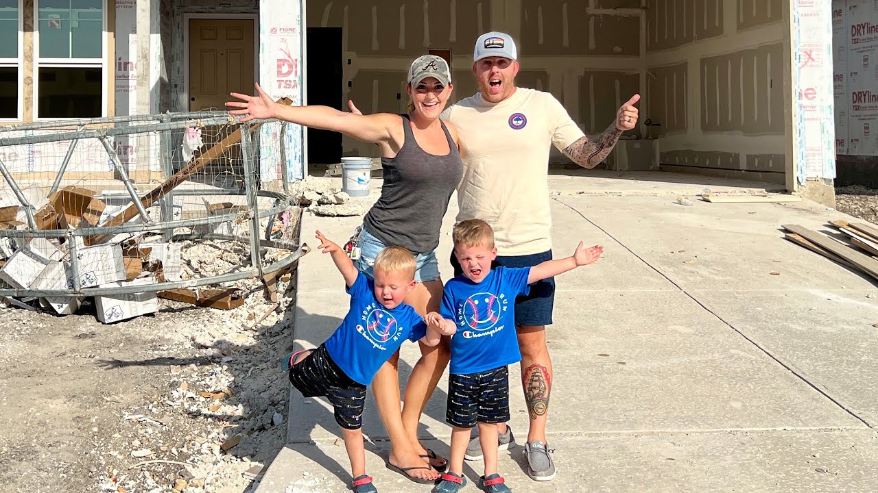 It's Our FIRST House Build - YouTube