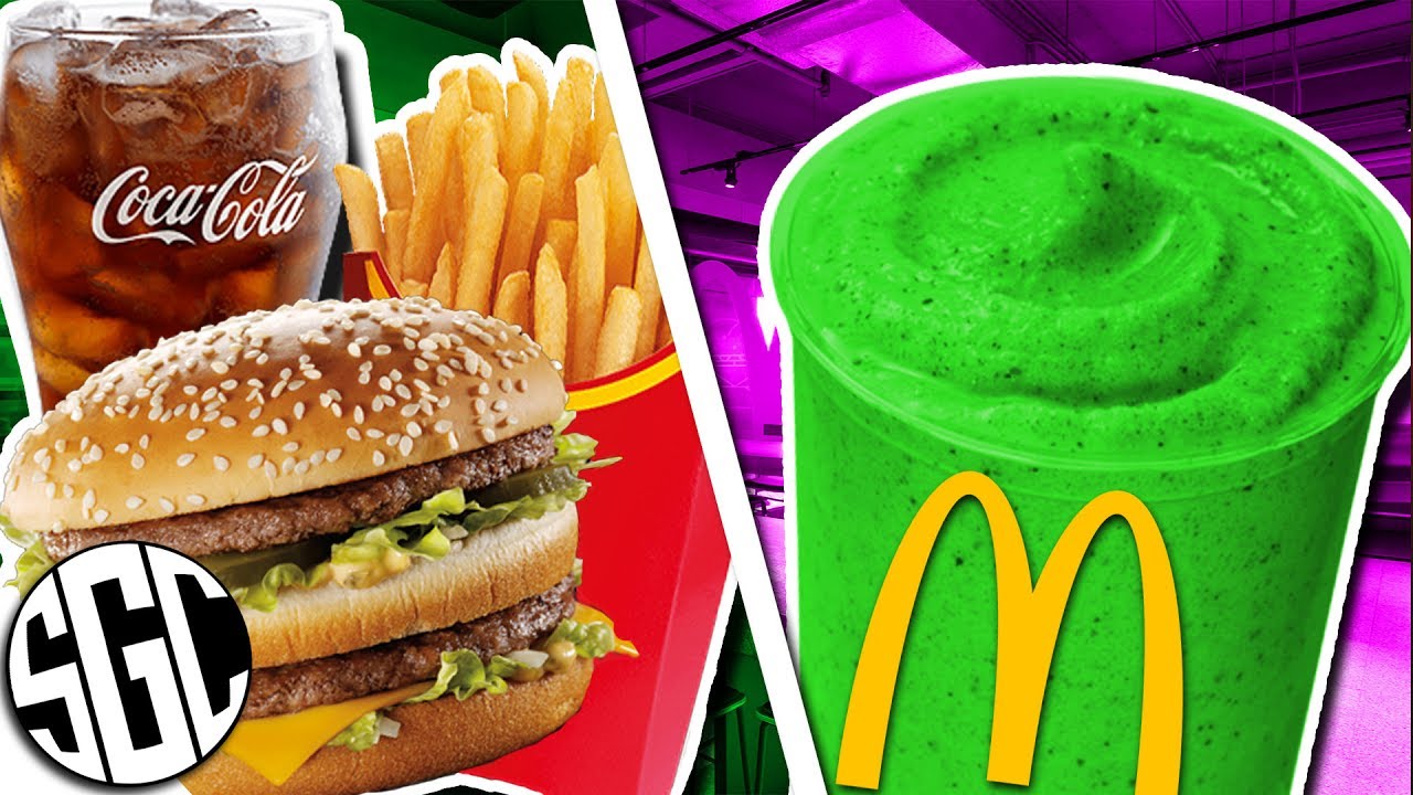 Fast Food Smoothie CHALLENGE 🍟 - YouTube