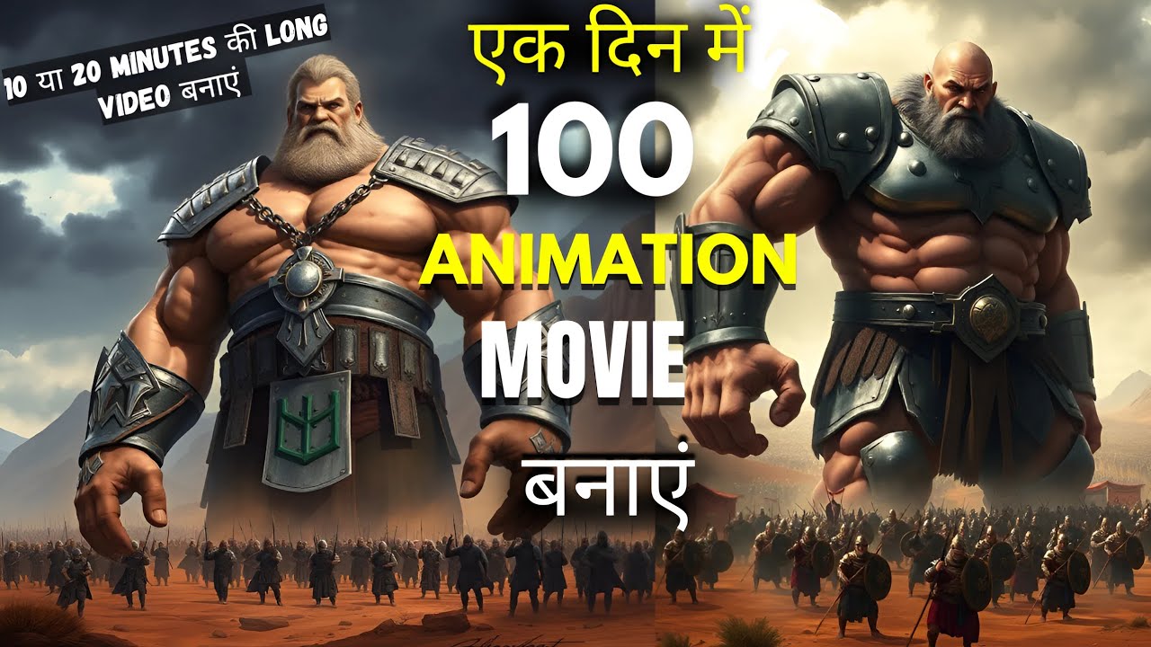 एक दिन में 100 animation movie banaye || 1 click में full animation ...