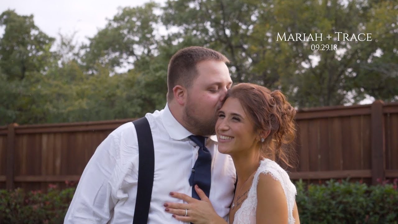 Mariah + Trace | Wedding at The Springs in Aubrey - YouTube