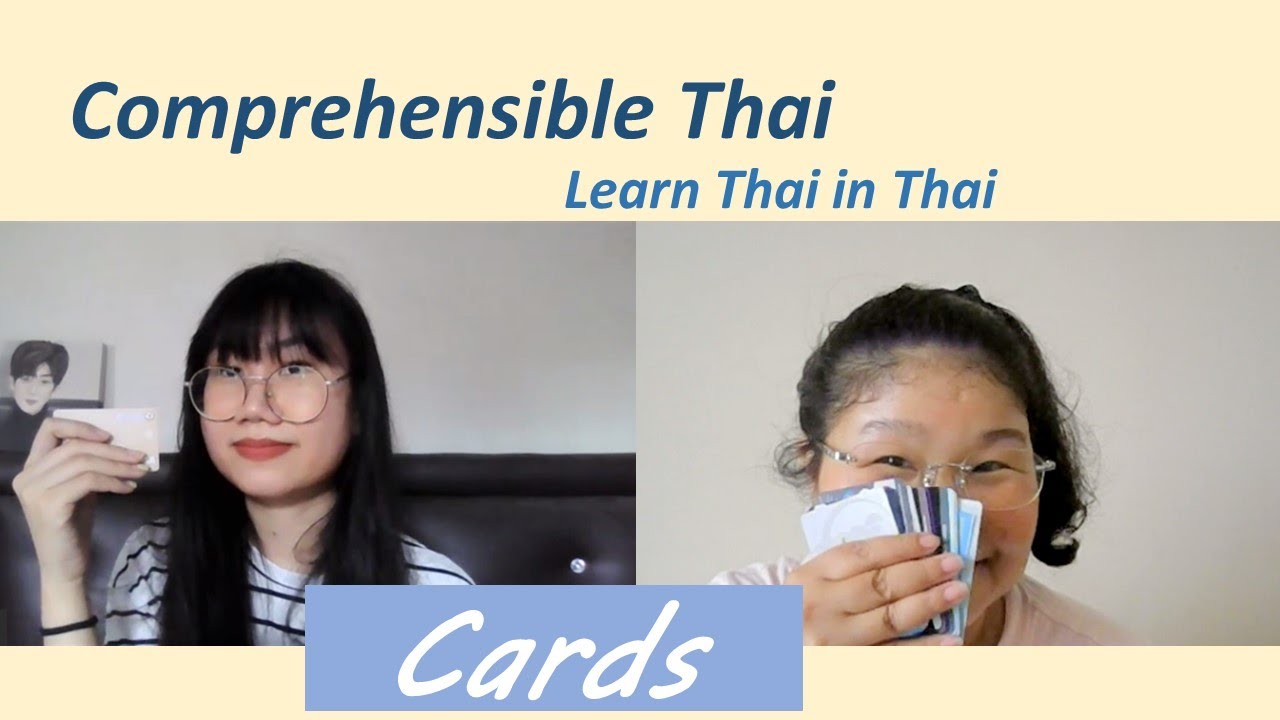 Cards (Learn Thai in Thai: Basic Beginner) - YouTube