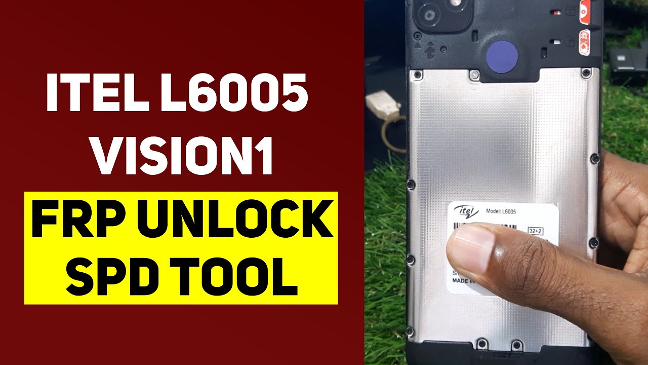 Itel L6005 Vision1 Frp Unlock SPD Tool - YouTube